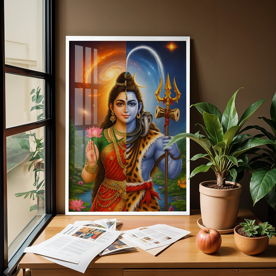 Eternal Balance: Shiva & Shakti Art – Ritwikas