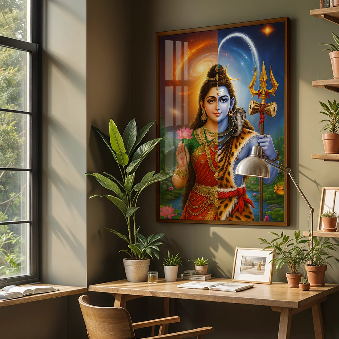 Eternal Balance: Shiva & Shakti Art – Ritwikas