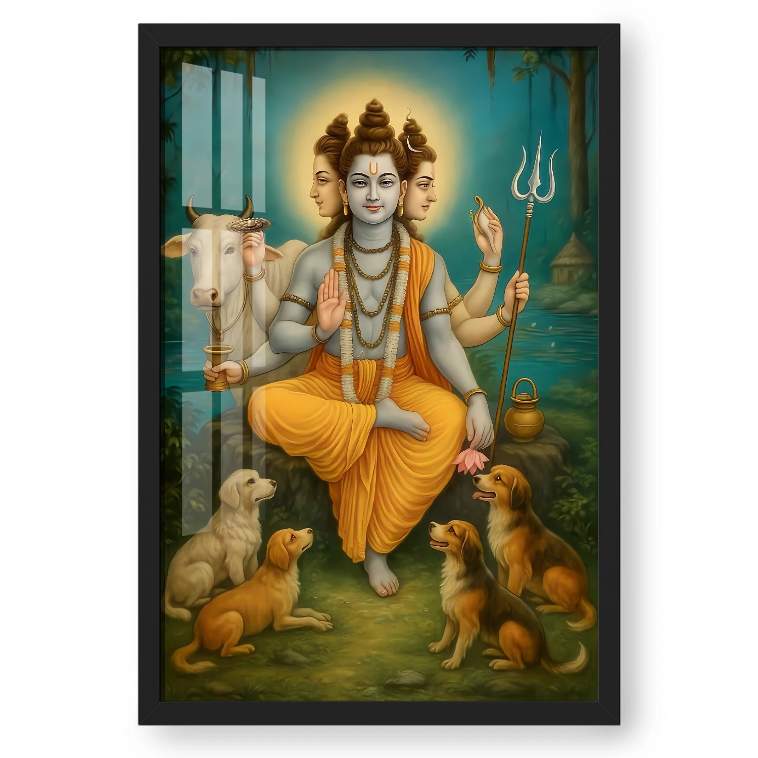 Dattatreya Tridev Manifestation Art – Ritwikas