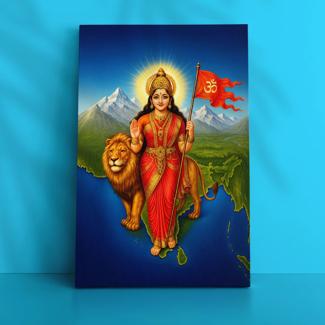 Maa Bharti/Bharat Mata Inspired Artwork – Ritwikas